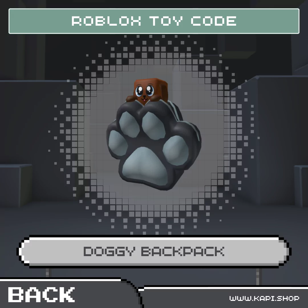 โค้ดเกม Roblox - Doggy Backpack